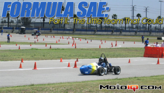 Formula SAE: Part 2, The Little Team That Could - MotoIQ