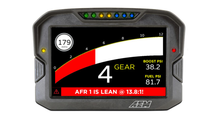 AEM digital racing dash display gets 40% faster. - MotoIQ