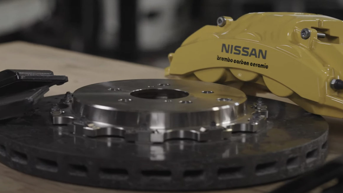 WATCH: MASSIVE R35 GT-R Carbon Ceramic Brake Upgrade! - MotoIQ