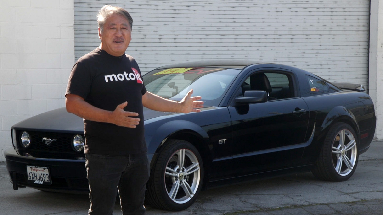 WATCH: Tesla Powered Mustang | In-Depth Walk Around and Driving ...