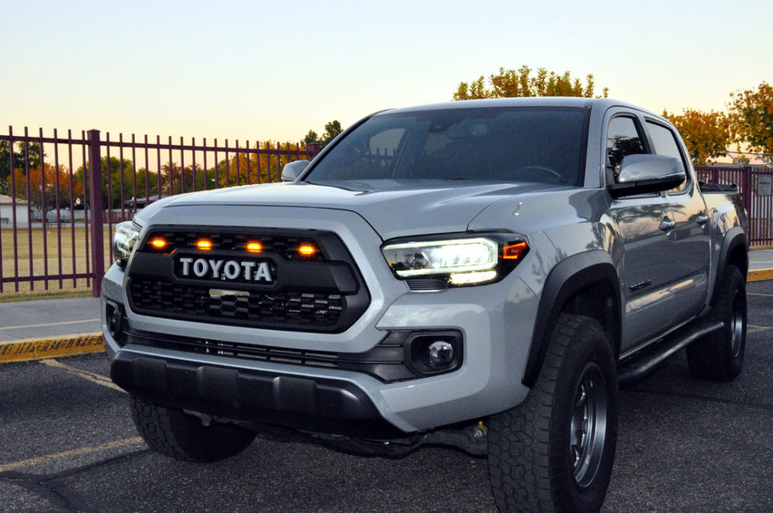 TRD Pro Style Grille - Project Toyota Tacoma - MotoIQ